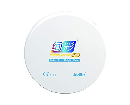 Amazon.com: Aidite multilayer 3D pro dental zirconia discs : Industrial ...
