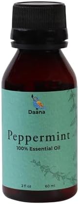 Amazon.com: DAANA Peppermint Essential Oil : Pure, Undiluted (2 Fl Oz ...