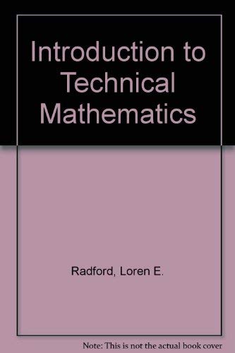 Buy Introduction to Technical Mathematics Book Online at Low Prices in ...