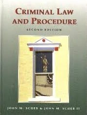 Criminal Law and Procedure: Scheb, John M., Scheb, II John M ...