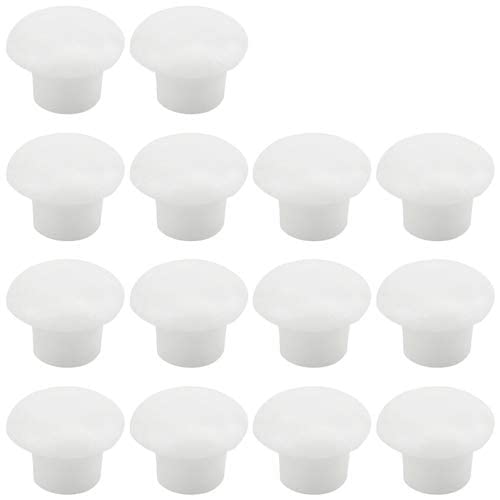 Amazon.com: TOVOT 500PCS 5mm Plastic Hole Plug Round Hole Plugs Screw ...