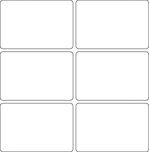 NP Label Plain White Paper Stickers for Long Life and Generally Use ...