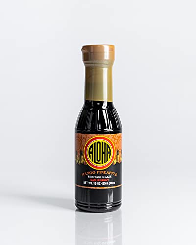 Amazon.com : 15 oz Aloha Shoyu Mango Pineapple Teriyaki Glaze : Grocery ...
