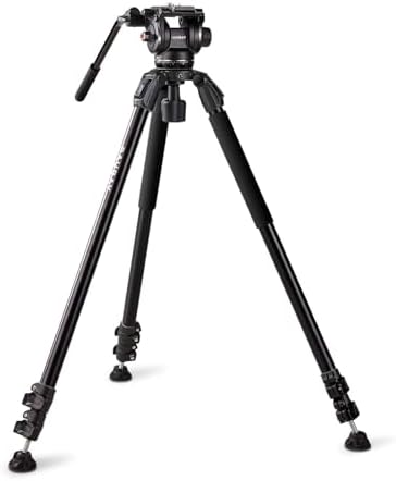 Amazon.com : RAUBAY 70.8" Video Camera Tripod, Heavy Duty Tripods Stand ...