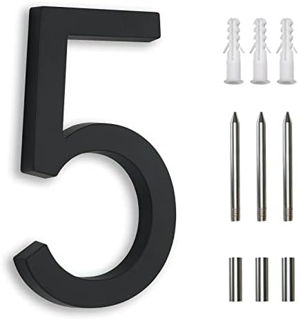 Easy Install House Plaque Large House Numbers For Outside 8-Inch ...