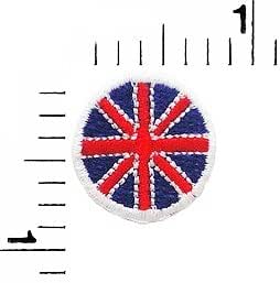 Amazon.com: Round union jack flag patches Embroidered Sew Iron on Patch ...