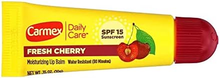 Amazon.com: Carmex Moisturizing Lip Balm SPF 15 Cherry 0.35 oz (Pack of ...