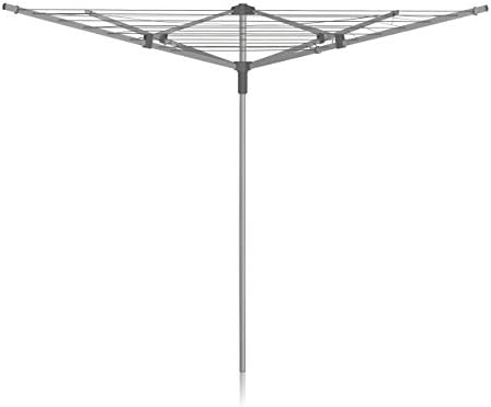 HEFTMAN Outdoor Rotary Washing Line - 45m Easy Assembly 4 Arm Rotary ...