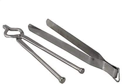 Buy SVDK Stainless Steel Combo Chimta & Sandasi Pakkad Tool Smart ...