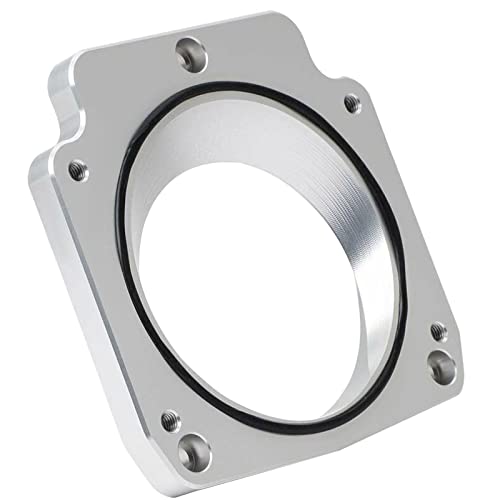 Snapklik.com : LS Aluminum Throttle Body Adapter - Throttle Body Spacer ...
