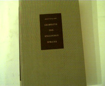 Grammatik der englischen Sprache : Amazon.de: Bücher