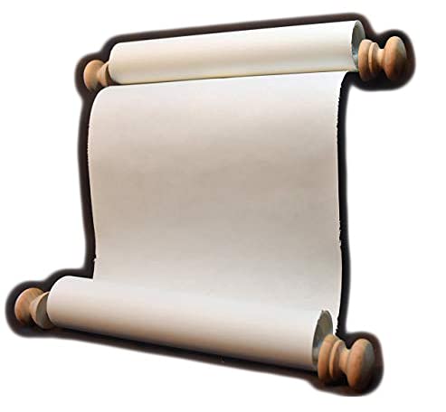 Amazon.com: Quick drop, gag Blank Scroll with wooden spindles ...