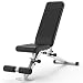 leikefitness Adjustable Weight Bench Foldable Workout Exercise Bench ...