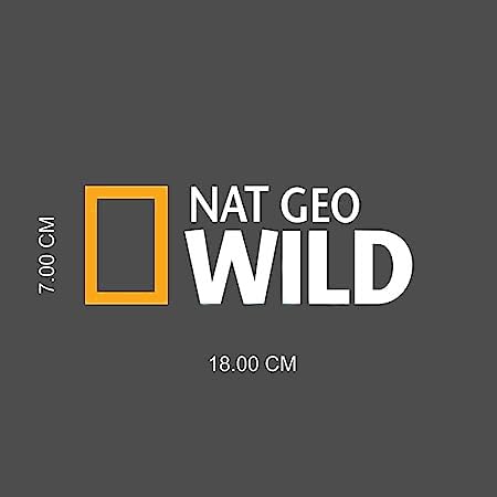 Solomon Enterprises NAT Geo Wild National Geographic Car Stickers for ...