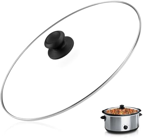 Amazon.com: Oval Glass Lid 7 Quart Fits for Hamilton Beach Slow Cooker ...