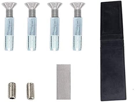 Snapklik.com : LukLoy 4X 304 Stainless Steel Square Glass Spigots Pool ...