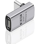 Amazon.com: Duttek 90 Degree USB C to USB Adapter 10Gbps, 120W USB A to ...