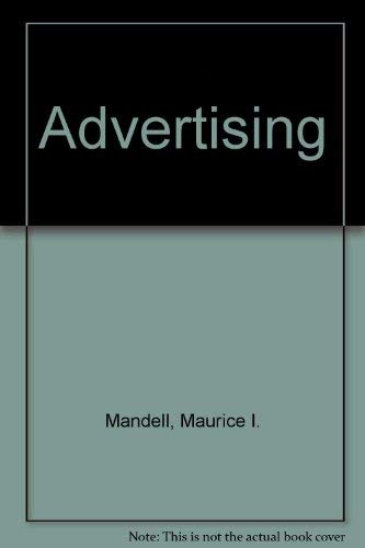 Amazon.com: Advertising: 9780130144997: Mandell, Maurice I.: Books