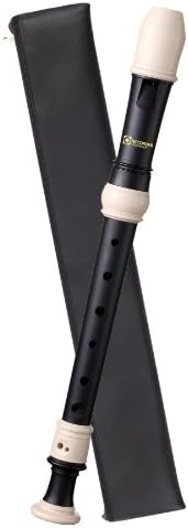 Amazon.com: Recorder Workshop Classic Soprano Recorder, Black with ...