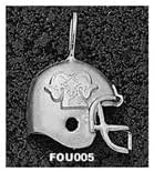 Amazon.com: Fordham Rams Sterling Silver Ram Helmet Pendant : Sports ...