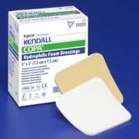 Amazon.com: Kendall Copa Hydrophilic Foam Dressing 8X8 Nonadhesive ...