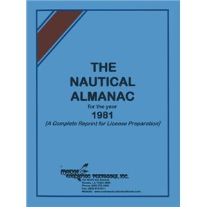 1981 Nautical Almanac (Reprint): Marine Education: Amazon.com: Books