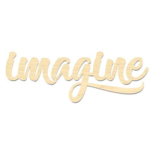 Amazon.com: Imagine Sign- Imagine Home Decor Sign : Home & Kitchen