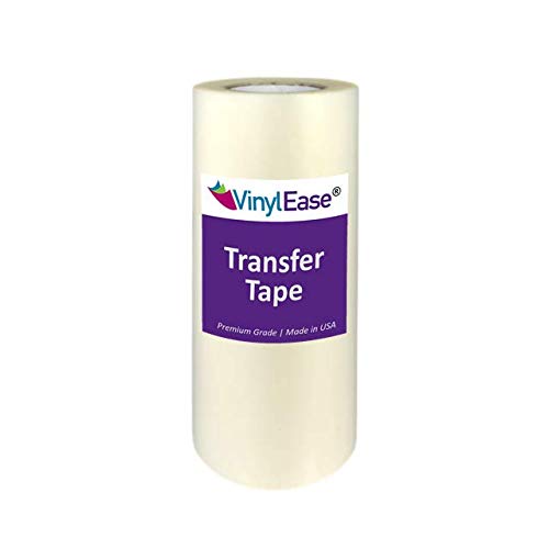 Vinyl Ease 12 inch x 100 feet roll of EZ Tear Transfer Tape with a ...