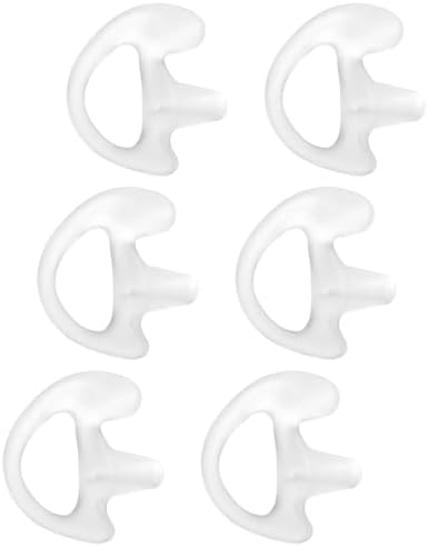 Amazon.com: Commountain Soft Earmold for Walkie Talkie Acoustic Tube ...
