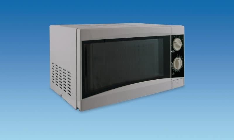 POWERPART Low Wattage Microwave Oven 17L Silver Caravan Motorhome ...