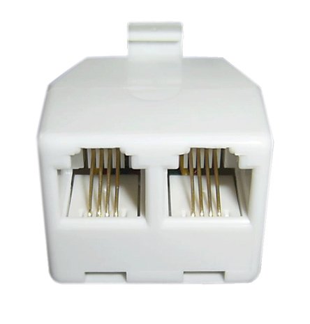 RJ11 Double Adapter - ADSL, Telephone sockets : Amazon.co.uk ...