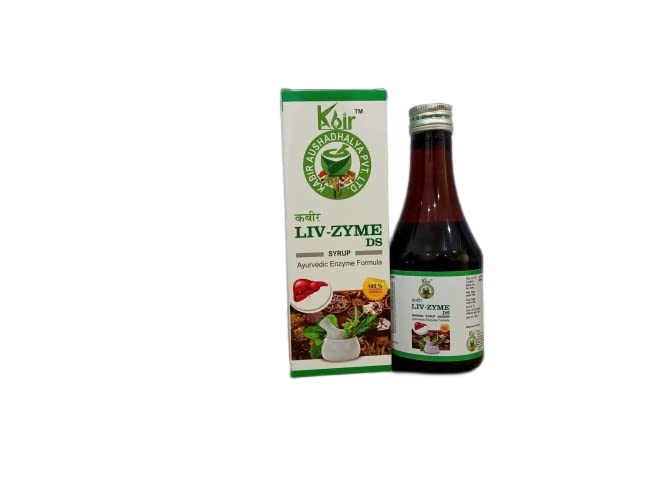 Buy KABIR AUSHADHALYA PVT. LTD. Liv- Zyme DS Syrup Online at Low Prices ...