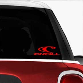 Amazon.com: Oneill Red SK8/Surf/Snow/Water/Bike/Brands Automotive Decal ...