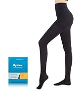 Amazon.com: Myshear Medical Compression Tights Women, 20-30 mmHg ...