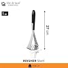 Shri & Sam Stainless Steel Double Handle Masher