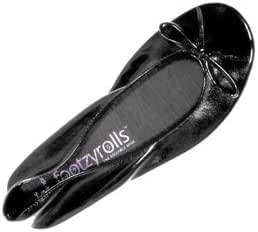 Amazon.com: Black As Night Footzyrolls ~ The Rollable Shoe (XL size ...