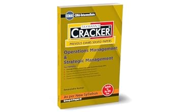 Buy Taxmann's CRACKER for Operations Management & Strategic Management ...
