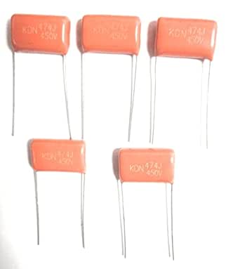 Moonlex 474J 450V Polypropylene (Polyester) Film Capacitor 470nF, 0 ...