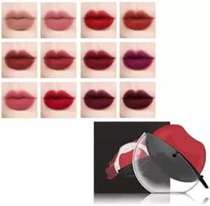Buy SHENY PERFACT BEAUTY PRODUCT RED SHADE APPLE SHAPE LIPSTICK PACK OF ...