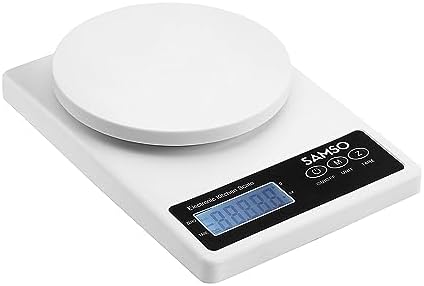 SAMSO Kitchen Scale Multipurpose Portable Electronic Digital Weighing ...