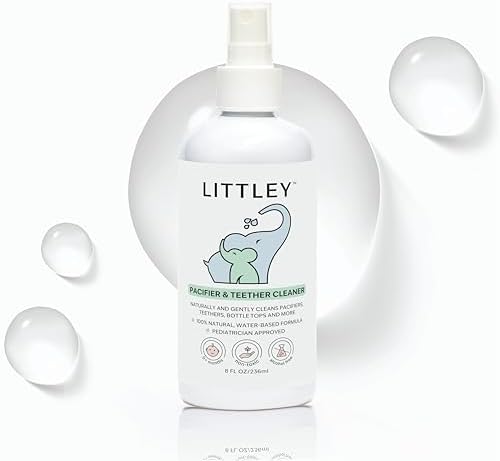 Amazon.com: Littley Pacifier & Teether Cleaner | 8 oz | Alcohol‑Free ...