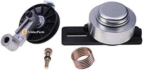 Amazon.com: FridayParts Drive Belt Tensioner & Cooling Fan Pulley Kit ...