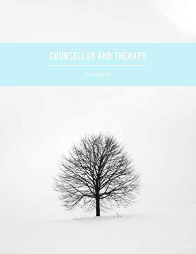 Counsellor and Therapy Notebook: Note taking logbook for mental health ...