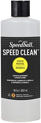 Amazon.com: Speedball Speed Clean Screen, 16 oz, Filler Removal ...