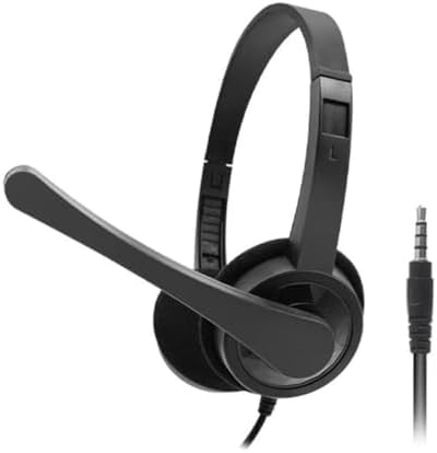 Cyber Acoustics 3.5Mm Stereo Headset (Ac-5002) With Over Ear Headphones ...