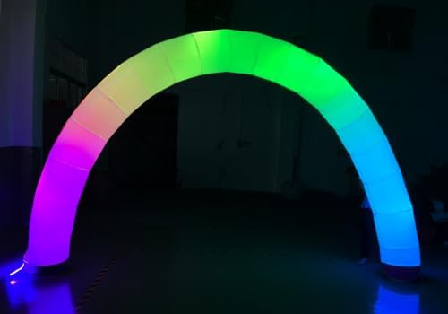 Amazon.com: V-infla Inflatable Color Changing Arch Blow up Promotional ...