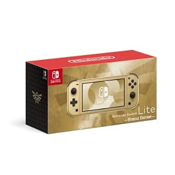 Amazon.com: Nintendo Switch™ Lite: Hyrule Edition with Bonus Nintendo ...
