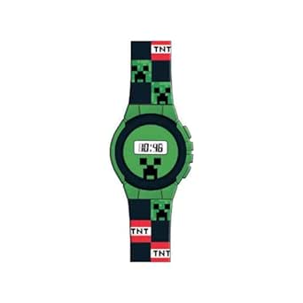 Reloj Digital Minecraft : Amazon.ca: Toys & Games