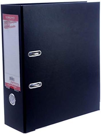 Sterling Space Binder Jumbo Lever Arch File - Black : Amazon.co.uk ...