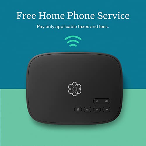 Ooma Telo Air VoIP Free Internet Home Phone Service with Wireless ...